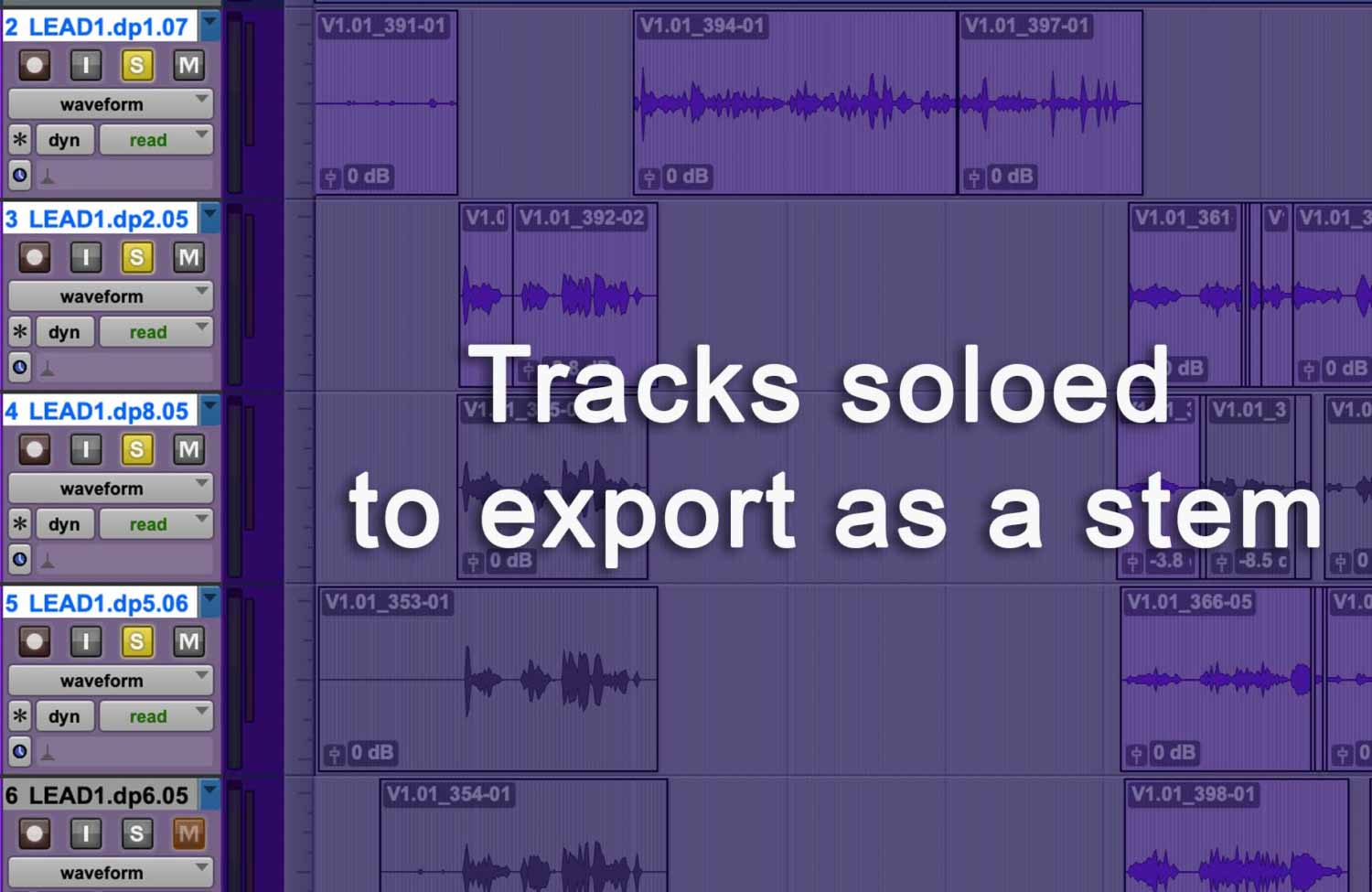 What are AUDIO STEMS? The process and its uses.