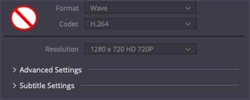 Exporting AAF file from DaVinci Resolve into Pro Tools DAW