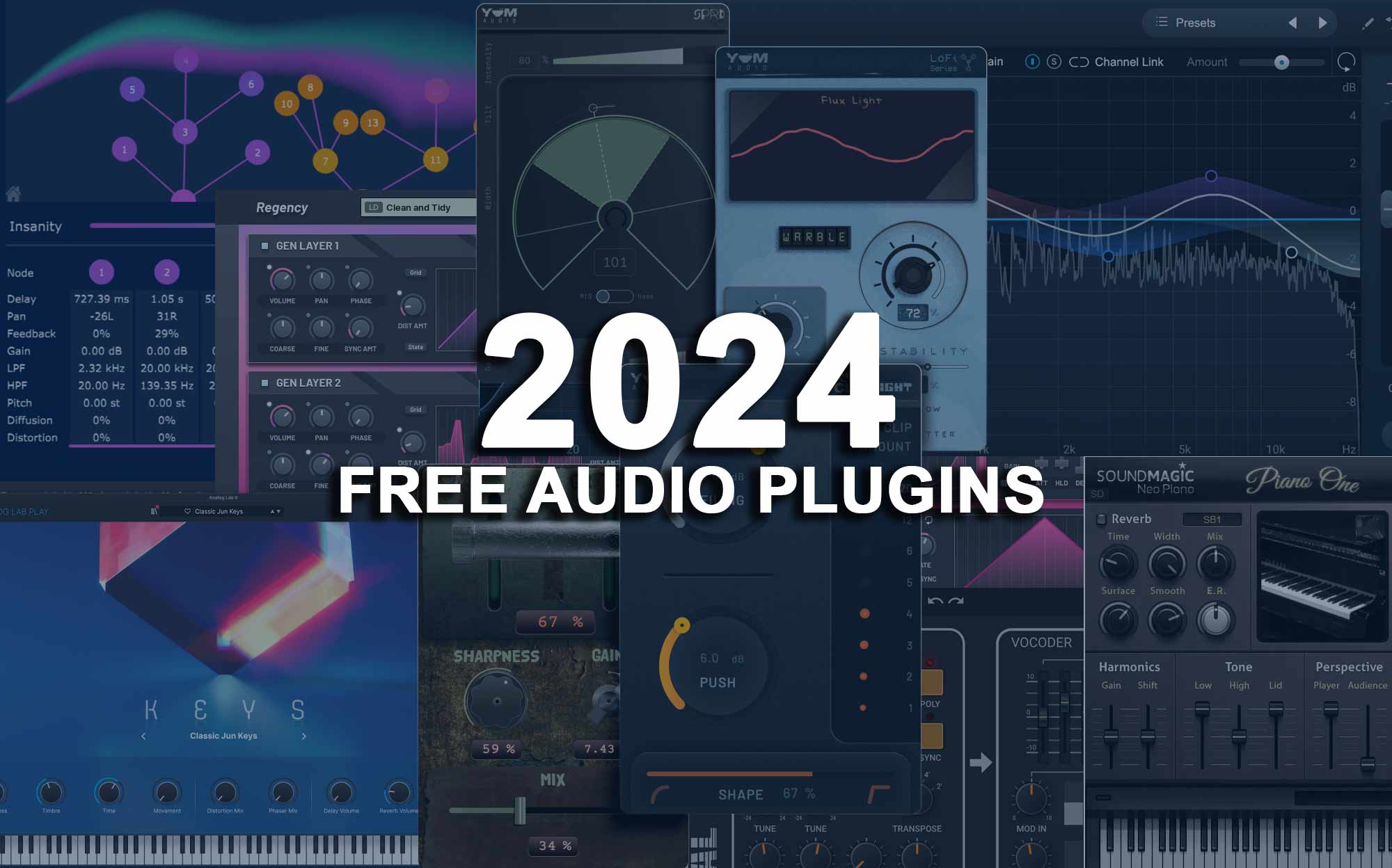 Best FREE AUDIO PLUGINS You Must Have for 2024, Downloads